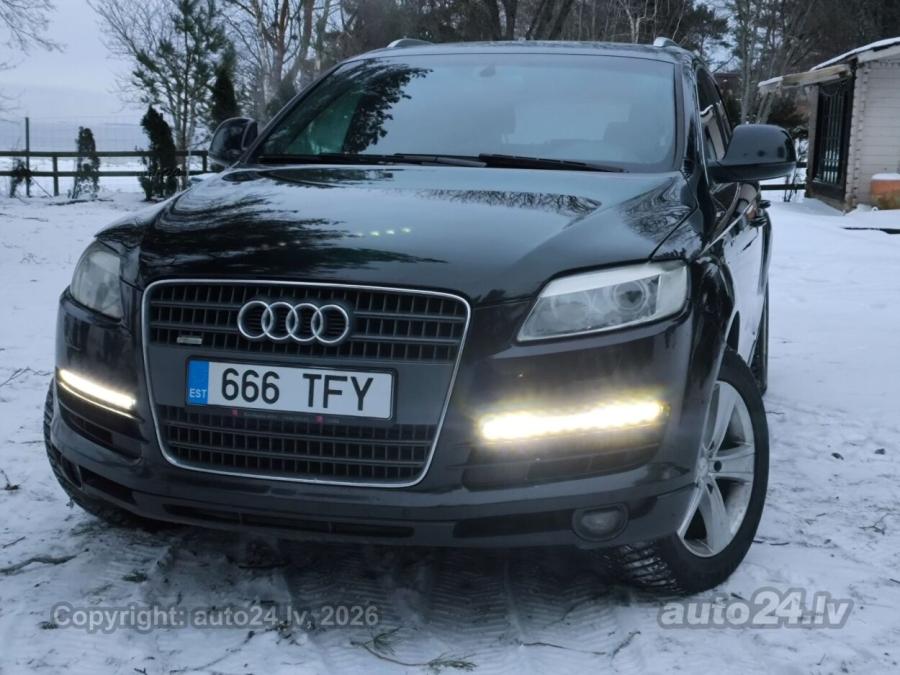 Melns Audi Q7 2007 Tallina, ar dzinēja tilpumu 3.00 L un nobraukumu 412 tūkst. km par 5498 €, foto 4 vietnē AUTOMOTO.COM.LV