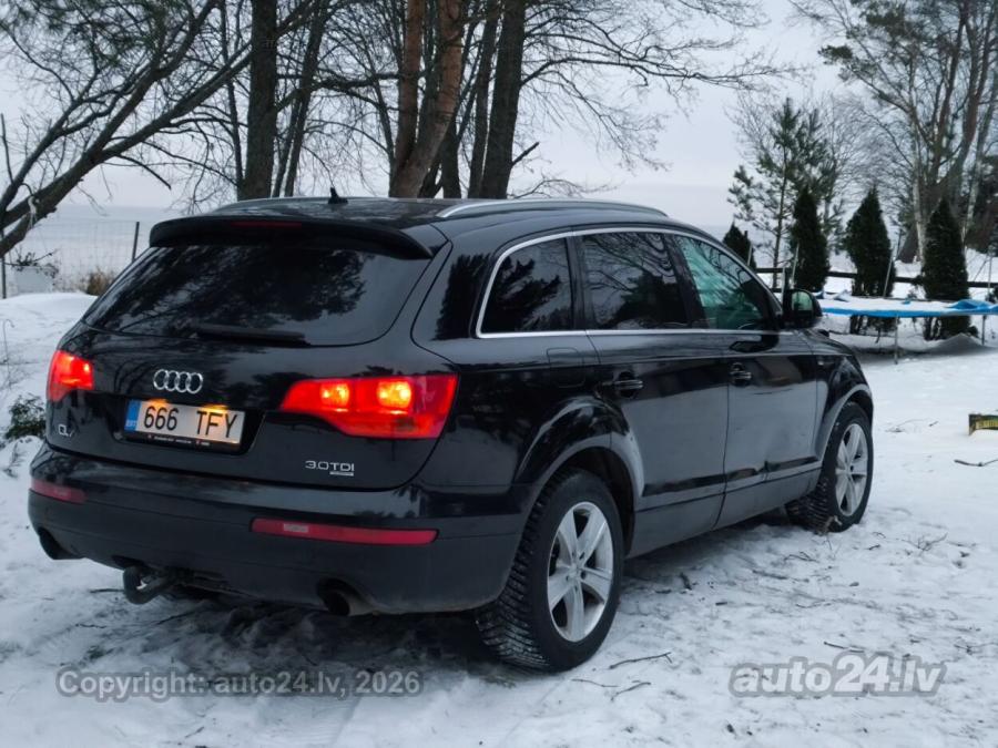 Melns Audi Q7 2007 Tallina, ar dzinēja tilpumu 3.00 L un nobraukumu 412 tūkst. km par 5498 €, foto 5 vietnē AUTOMOTO.COM.LV