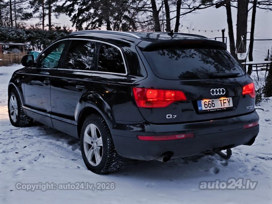 Melns Audi Q7 2007 Tallina, ar dzinēja tilpumu 3.00 L un nobraukumu 412 tūkst. km par 5498 €, foto 7 vietnē AUTOMOTO.COM.LV