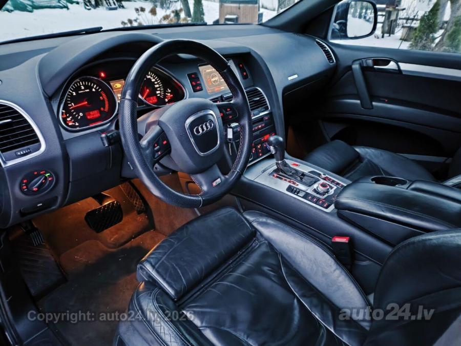 Melns Audi Q7 2007 Tallina, ar dzinēja tilpumu 3.00 L un nobraukumu 412 tūkst. km par 5498 €, foto 8 vietnē AUTOMOTO.COM.LV