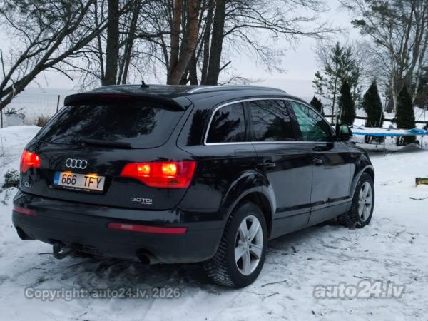 Black Audi Q7 2007 in Tallinn, with an engine capacity of 3.00 L and mileage of 412 thousand km for 5498 €, photo 5 on AUTOMOTO.COM.LV