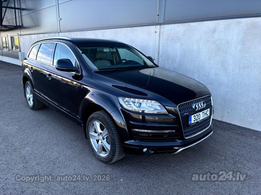 Melns Audi Q7 2008 Tartu, ar dzinēja tilpumu 3.00 L un nobraukumu 360 tūkst. km par 7999 €, foto 3 vietnē AUTOMOTO.COM.LV