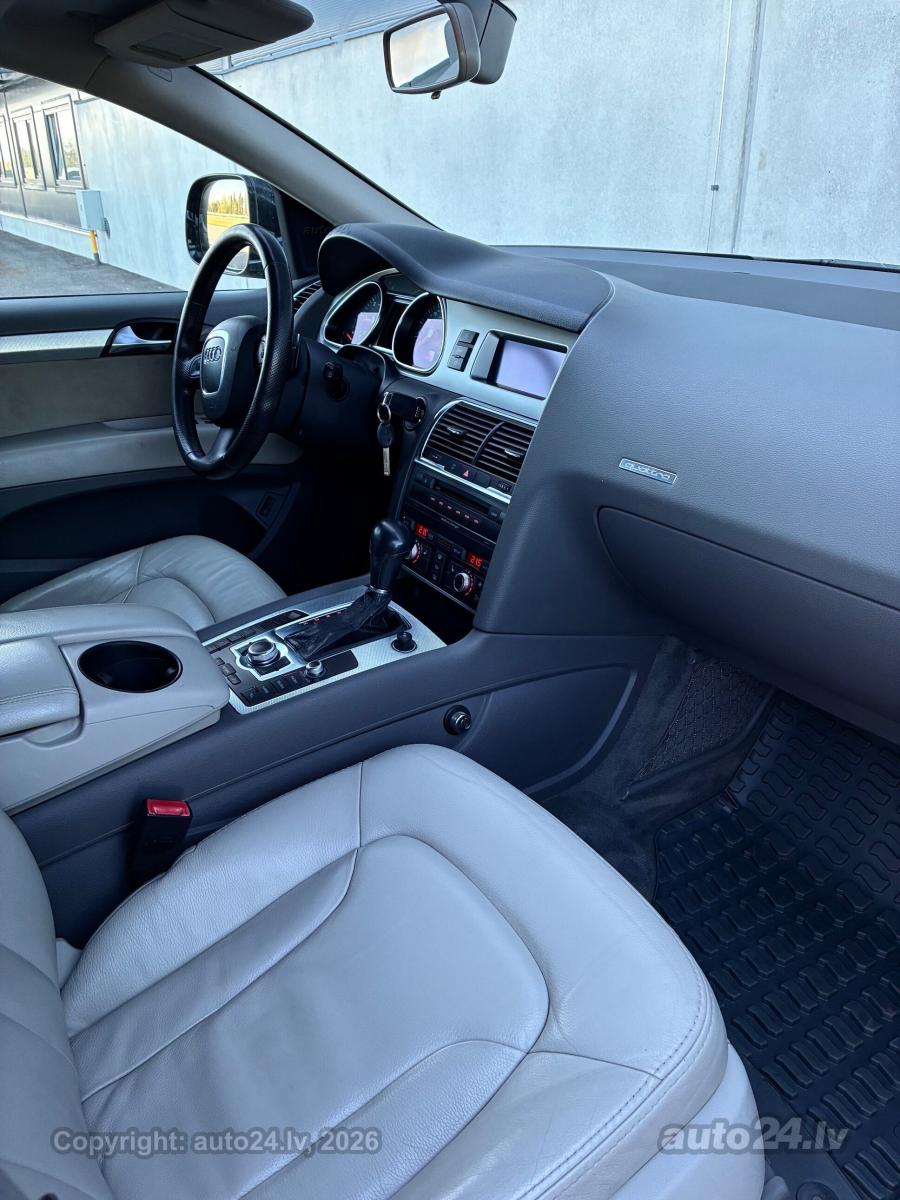 Melns Audi Q7 2008 Tartu, ar dzinēja tilpumu 3.00 L un nobraukumu 360 tūkst. km par 7999 €, foto 10 vietnē AUTOMOTO.COM.LV