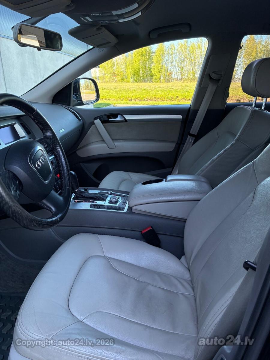 Melns Audi Q7 2008 Tartu, ar dzinēja tilpumu 3.00 L un nobraukumu 360 tūkst. km par 7999 €, foto 11 vietnē AUTOMOTO.COM.LV