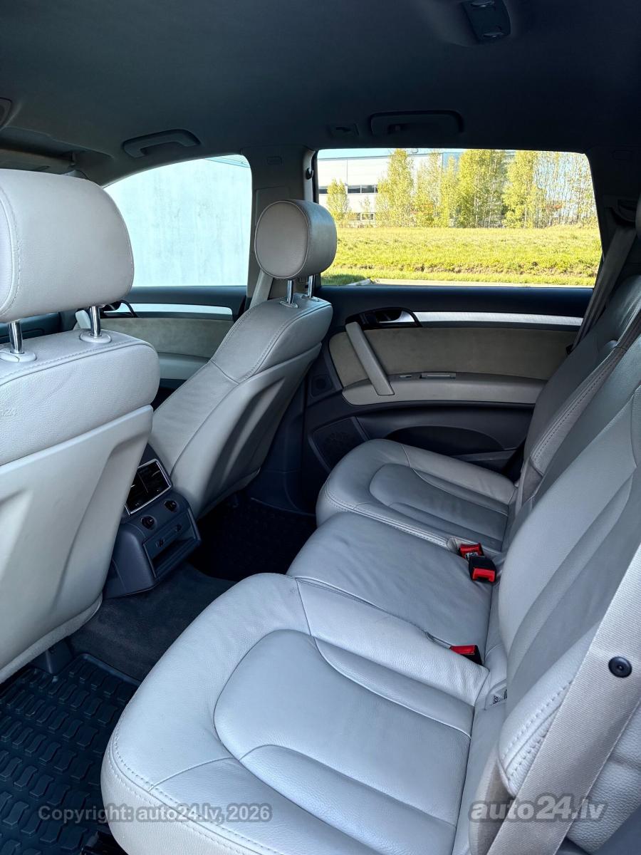 Melns Audi Q7 2008 Tartu, ar dzinēja tilpumu 3.00 L un nobraukumu 360 tūkst. km par 7999 €, foto 12 vietnē AUTOMOTO.COM.LV