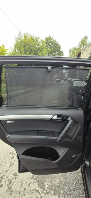 Black Audi Q7 2008 in Tallinn, with an engine capacity of 3.00 L and mileage of 302 thousand km for 7999 €, photo 16 on AUTOMOTO.COM.LV