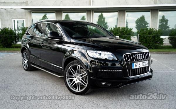 Melns Audi Q7 2009 Tallina, ar dzinēja tilpumu 3.00 L un nobraukumu 0 tūkst. km par 6499 €, foto 1 vietnē AUTOMOTO.COM.LV