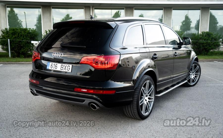 Melns Audi Q7 2009 Tallina, ar dzinēja tilpumu 3.00 L un nobraukumu 0 tūkst. km par 6499 €, foto 3 vietnē AUTOMOTO.COM.LV