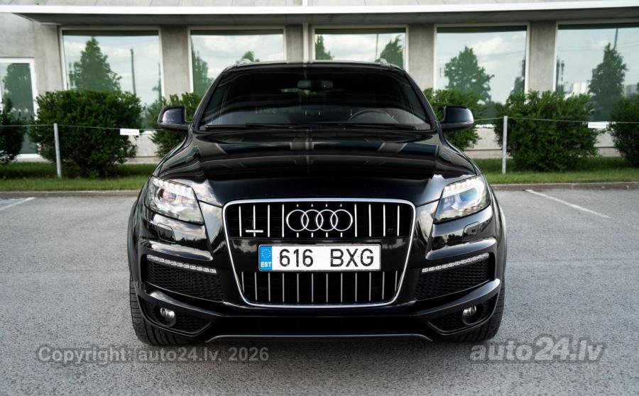 Melns Audi Q7 2009 Tallina, ar dzinēja tilpumu 3.00 L un nobraukumu 0 tūkst. km par 6499 €, foto 4 vietnē AUTOMOTO.COM.LV
