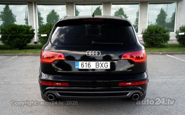 Black Audi Q7 2009 in Tallinn, with an engine capacity of 3.00 L and mileage of 0 thousand km for 6499 €, photo 4 on AUTOMOTO.COM.LV
