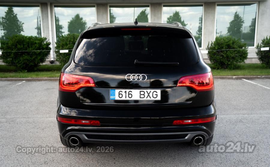 Melns Audi Q7 2009 Tallina, ar dzinēja tilpumu 3.00 L un nobraukumu 0 tūkst. km par 6499 €, foto 5 vietnē AUTOMOTO.COM.LV