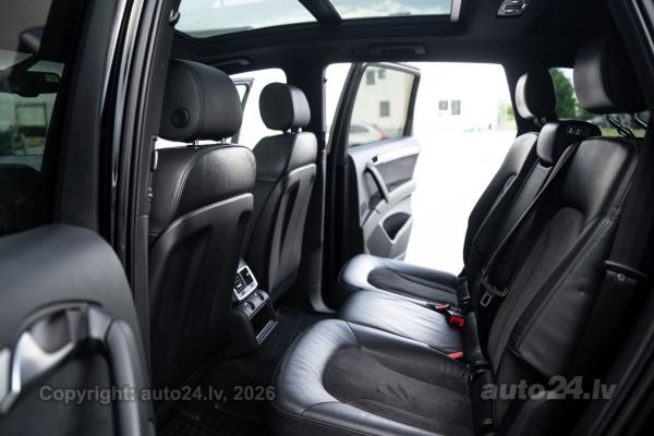 Black Audi Q7 2009 in Tallinn, with an engine capacity of 3.00 L and mileage of 0 thousand km for 6499 €, photo 7 on AUTOMOTO.COM.LV
