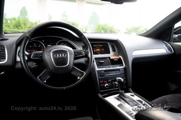 Black Audi Q7 2009 in Tallinn, with an engine capacity of 3.00 L and mileage of 0 thousand km for 6499 €, photo 9 on AUTOMOTO.COM.LV
