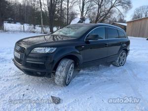 Black Audi Q7 2010 in Riga, with an engine capacity of 3.00 L and mileage of 428 thousand km for 10150 €, photo  on AUTOMOTO.COM.LV