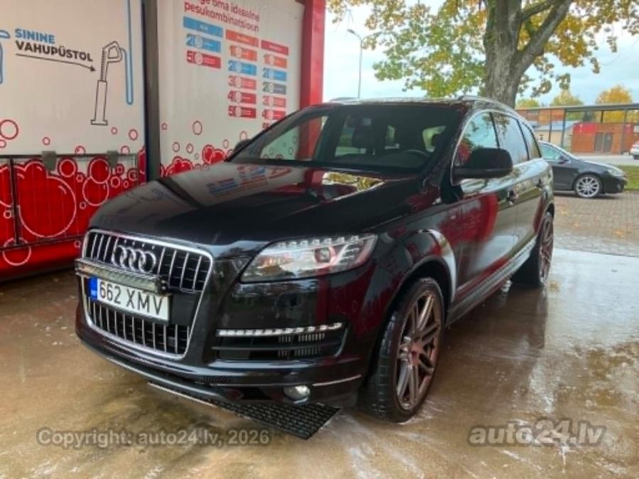 Black Audi Q7 2010 in Valga, with an engine capacity of 3.00 L and mileage of 400 thousand km for 5000 €, photo 1 on AUTOMOTO.COM.LV
