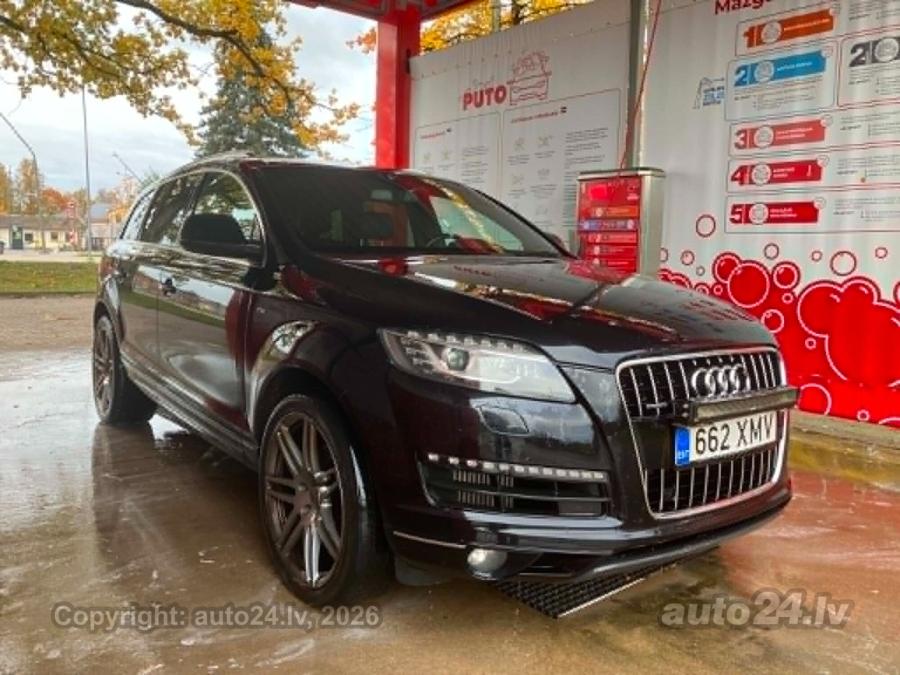 Black Audi Q7 2010 in Valga, with an engine capacity of 3.00 L and mileage of 400 thousand km for 5000 €, photo 3 on AUTOMOTO.COM.LV