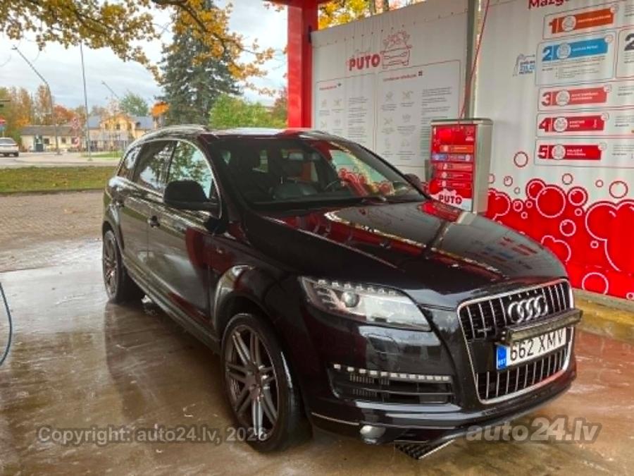Black Audi Q7 2010 in Valga, with an engine capacity of 3.00 L and mileage of 400 thousand km for 5000 €, photo 4 on AUTOMOTO.COM.LV