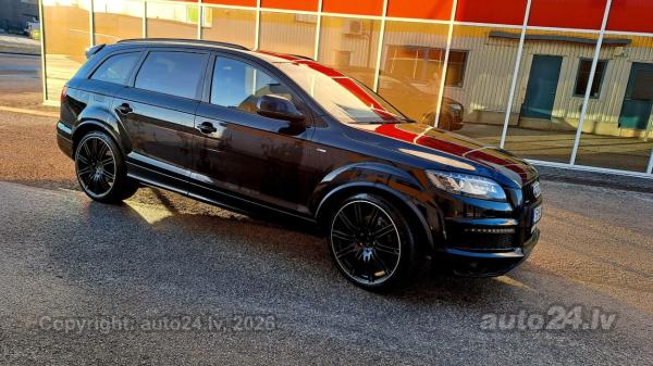 Melns Audi Q7 2011 Tartu, ar dzinēja tilpumu 3.00 L un nobraukumu 370 tūkst. km par 13000 €, foto 1 vietnē AUTOMOTO.COM.LV