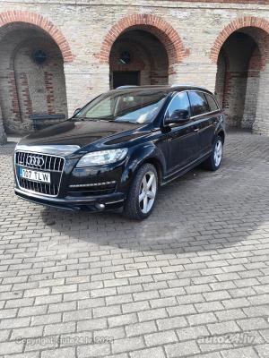 Melns Audi Q7 2011 Peltsamā, ar dzinēja tilpumu 3.00 L un nobraukumu 261 tūkst. km par 14000 €, foto  vietnē AUTOMOTO.COM.LV