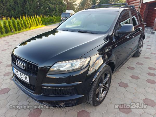 Черный Ауди Ку 7 2012 в Таллин, объемом двигателя 3.00 л и пробегом 235 тыс. км за 15900 €, фото 1 на AUTOMOTO.COM.LV