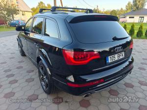 Black Audi Q7 2012 in Tallinn, with an engine capacity of 3.00 L and mileage of 235 thousand km for 15900 €, photo 6 on AUTOMOTO.COM.LV