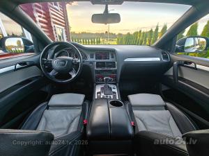 Black Audi Q7 2012 in Tallinn, with an engine capacity of 3.00 L and mileage of 235 thousand km for 15900 €, photo 13 on AUTOMOTO.COM.LV