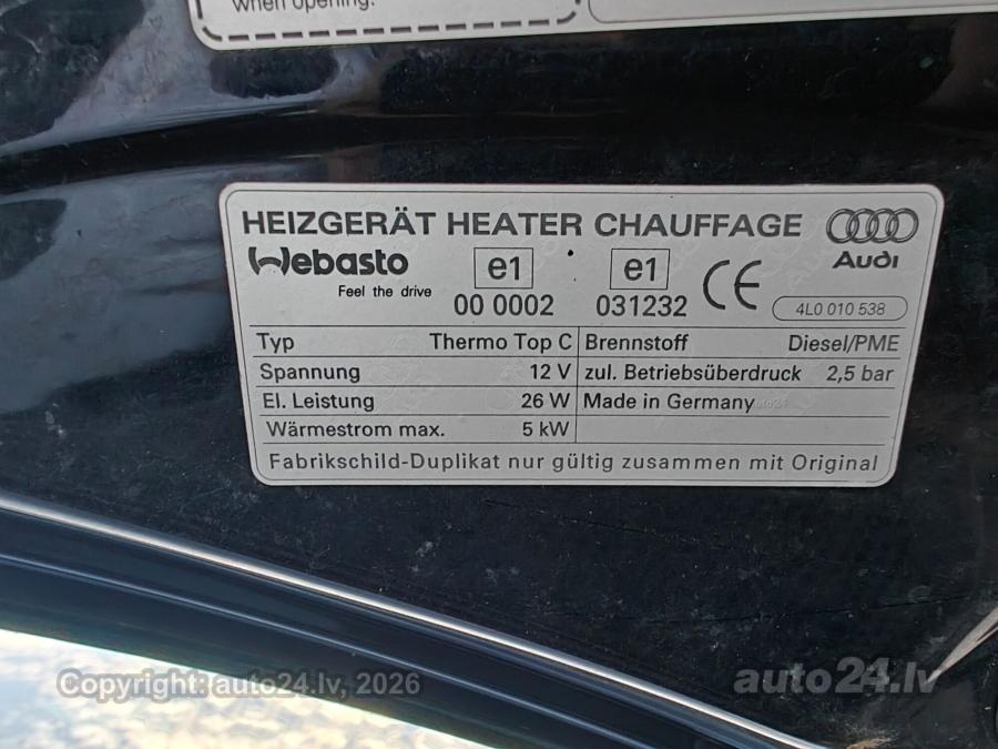 Black Audi Q7 2012 in Tallinn, with an engine capacity of 3.00 L and mileage of 235 thousand km for 15900 €, photo 26 on AUTOMOTO.COM.LV