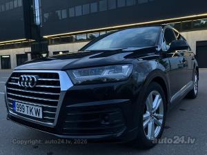Melns Audi Q7 2015 Pērnava, ar dzinēja tilpumu 3.00 L un nobraukumu 184 tūkst. km par 21900 €, foto  vietnē AUTOMOTO.COM.LV