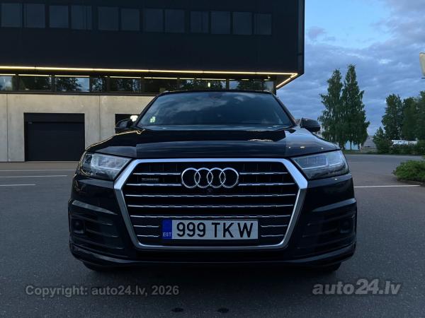 Black Audi Q7 2015 in Parnu, with an engine capacity of 3.00 L and mileage of 184 thousand km for 21900 €, photo 2 on AUTOMOTO.COM.LV