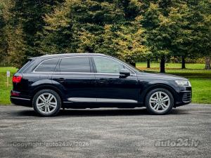 Black Audi Q7 2015 in Parnu, with an engine capacity of 3.00 L and mileage of 184 thousand km for 21900 €, photo 7 on AUTOMOTO.COM.LV