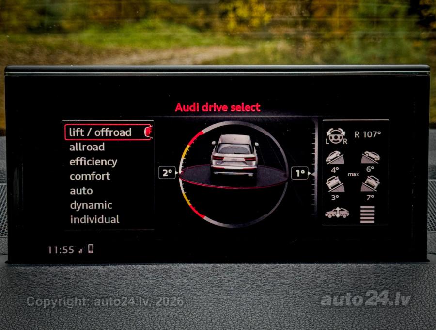 Black Audi Q7 2015 in Parnu, with an engine capacity of 3.00 L and mileage of 184 thousand km for 21900 €, photo 20 on AUTOMOTO.COM.LV