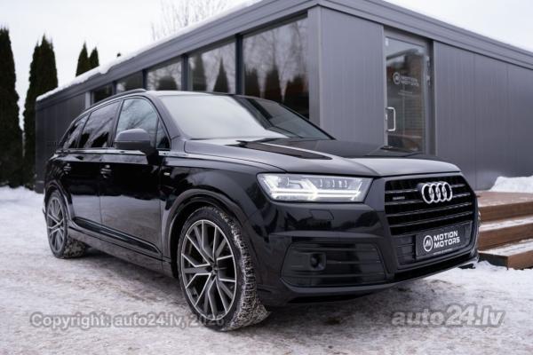 Melns Audi Q7 2018 Tallina, ar dzinēja tilpumu 3.00 L un nobraukumu 182 tūkst. km par 28900 €, foto 1 vietnē AUTOMOTO.COM.LV