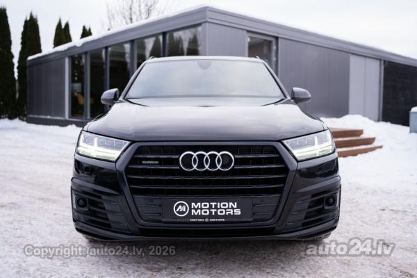 Black Audi Q7 2018 in Tallinn, with an engine capacity of 3.00 L and mileage of 182 thousand km for 28900 €, photo 3 on AUTOMOTO.COM.LV