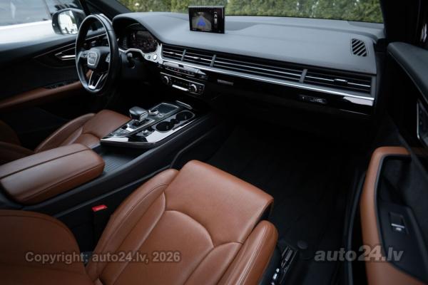 Black Audi Q7 2018 in Tallinn, with an engine capacity of 3.00 L and mileage of 182 thousand km for 28900 €, photo 10 on AUTOMOTO.COM.LV