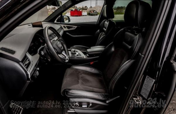 Black Audi Q7 2018 in Tallinn, with an engine capacity of 3.00 L and mileage of 193 thousand km for 34700 €, photo 11 on AUTOMOTO.COM.LV