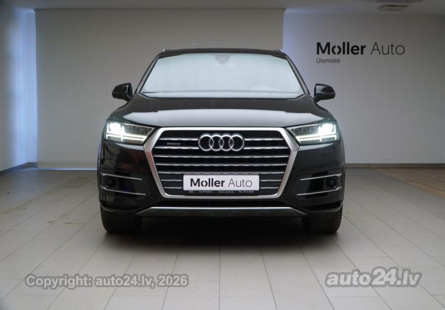 Black Audi Q7 2019 in Tallinn, with an engine capacity of 3.00 L and mileage of 123 thousand km for 38500 €, photo 2 on AUTOMOTO.COM.LV
