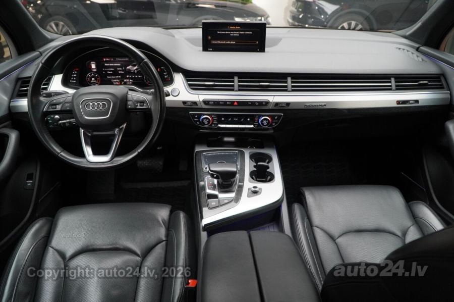 Black Audi Q7 2019 in Tallinn, with an engine capacity of 3.00 L and mileage of 123 thousand km for 38500 €, photo 12 on AUTOMOTO.COM.LV