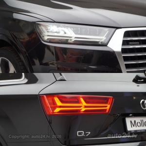 Black Audi Q7 2019 in Tallinn, with an engine capacity of 3.00 L and mileage of 123 thousand km for 38500 €, photo 30 on AUTOMOTO.COM.LV