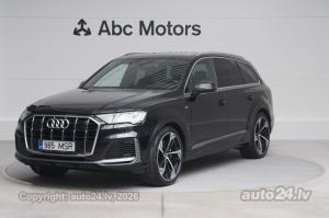 Melns Audi Q7 2020 Tallina, ar dzinēja tilpumu 3.00 L un nobraukumu 111 tūkst. km par 51990 €, foto  vietnē AUTOMOTO.COM.LV
