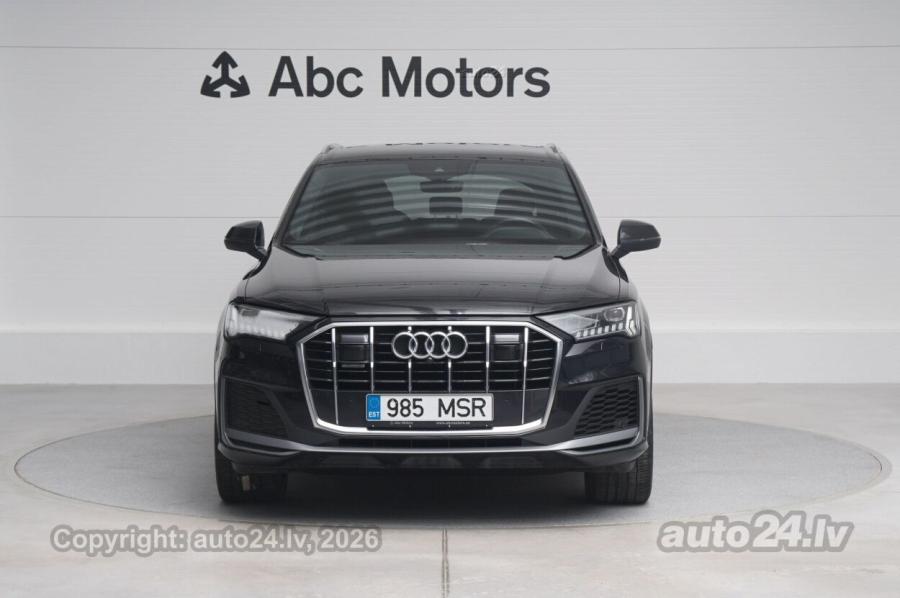 Black Audi Q7 2020 in Tallinn, with an engine capacity of 3.00 L and mileage of 111 thousand km for 51990 €, photo 2 on AUTOMOTO.COM.LV
