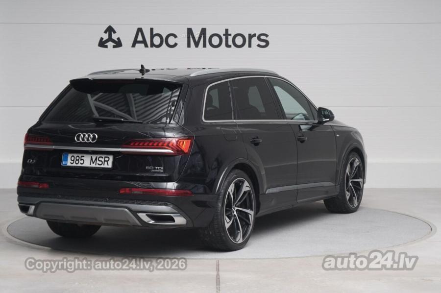 Black Audi Q7 2020 in Tallinn, with an engine capacity of 3.00 L and mileage of 111 thousand km for 51990 €, photo 4 on AUTOMOTO.COM.LV