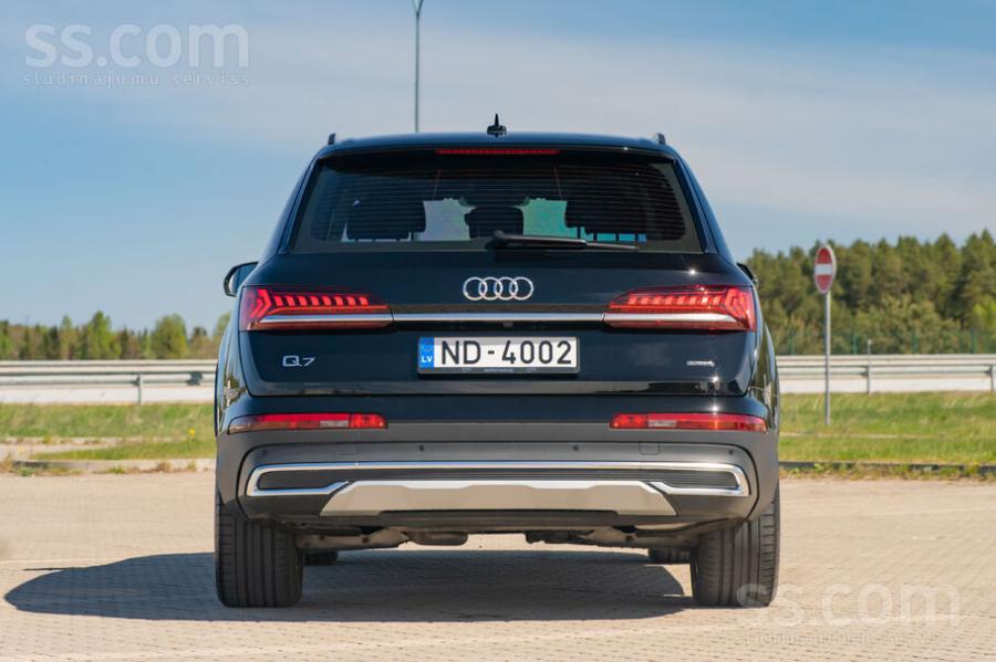 Melns Audi Q7 2021 Rīga, ar dzinēja tilpumu 3.00 L un nobraukumu 60 tūkst. km par 46000 €, foto 7 vietnē AUTOMOTO.COM.LV