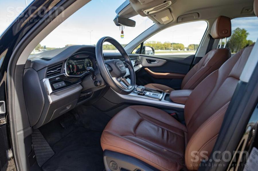 Melns Audi Q7 2021 Rīga, ar dzinēja tilpumu 3.00 L un nobraukumu 60 tūkst. km par 46000 €, foto 18 vietnē AUTOMOTO.COM.LV