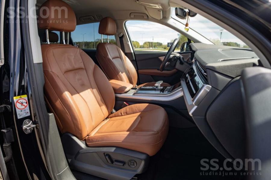 Melns Audi Q7 2021 Rīga, ar dzinēja tilpumu 3.00 L un nobraukumu 60 tūkst. km par 46000 €, foto 22 vietnē AUTOMOTO.COM.LV