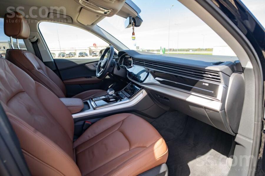 Melns Audi Q7 2021 Rīga, ar dzinēja tilpumu 3.00 L un nobraukumu 60 tūkst. km par 46000 €, foto 29 vietnē AUTOMOTO.COM.LV