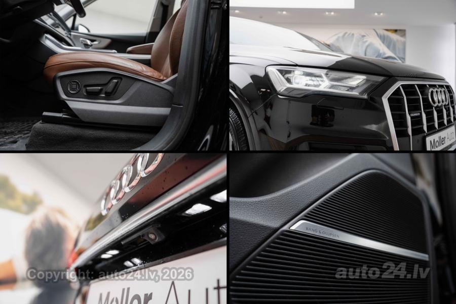 Black Audi Q7 2022 in Tallinn, with an engine capacity of 3.00 L and mileage of 198 thousand km for 36580 €, photo 17 on AUTOMOTO.COM.LV