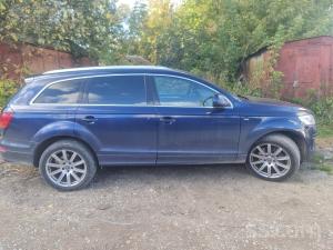 Zils Audi Q7 2006 Liepāja, ar dzinēja tilpumu 3.00 L un nobraukumu 358 tūkst. km par 5300 €, foto 3 vietnē AUTOMOTO.COM.LV