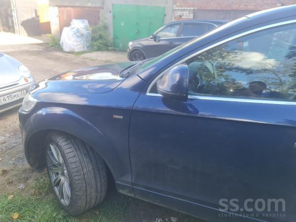 Zils Audi Q7 2006 Liepāja, ar dzinēja tilpumu 3.00 L un nobraukumu 358 tūkst. km par 5300 €, foto 5 vietnē AUTOMOTO.COM.LV