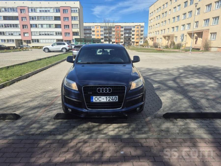 Zils Audi Q7 2006 Liepāja, ar dzinēja tilpumu 3.00 L un nobraukumu 358 tūkst. km par 5300 €, foto 15 vietnē AUTOMOTO.COM.LV