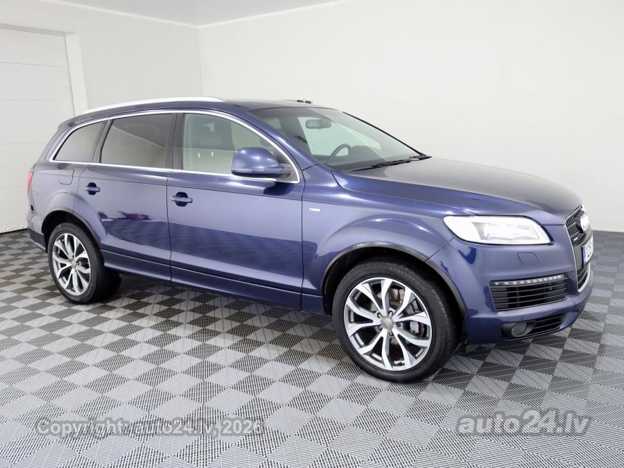 Blue Audi Q7 2006 in Tallinn, with an engine capacity of 3.00 L and mileage of 357 thousand km for 4499 €, photo 1 on AUTOMOTO.COM.LV